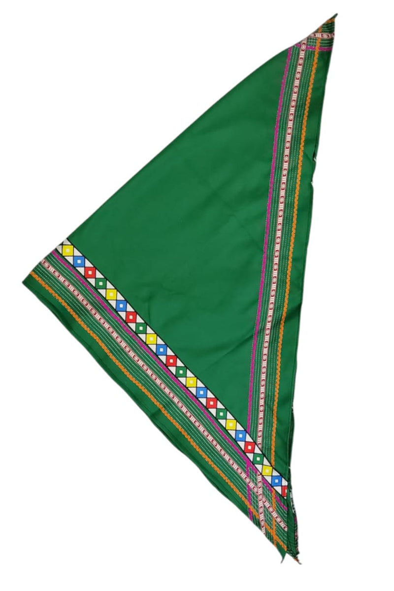 Ladies Traditional Triangle Doek-Green – ZE Africa